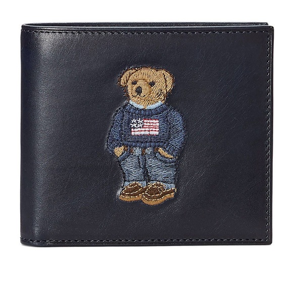 Polo Ralph Lauren | Bags | Polo Ralph Lauren Polo Bear Bifold Wallet ...